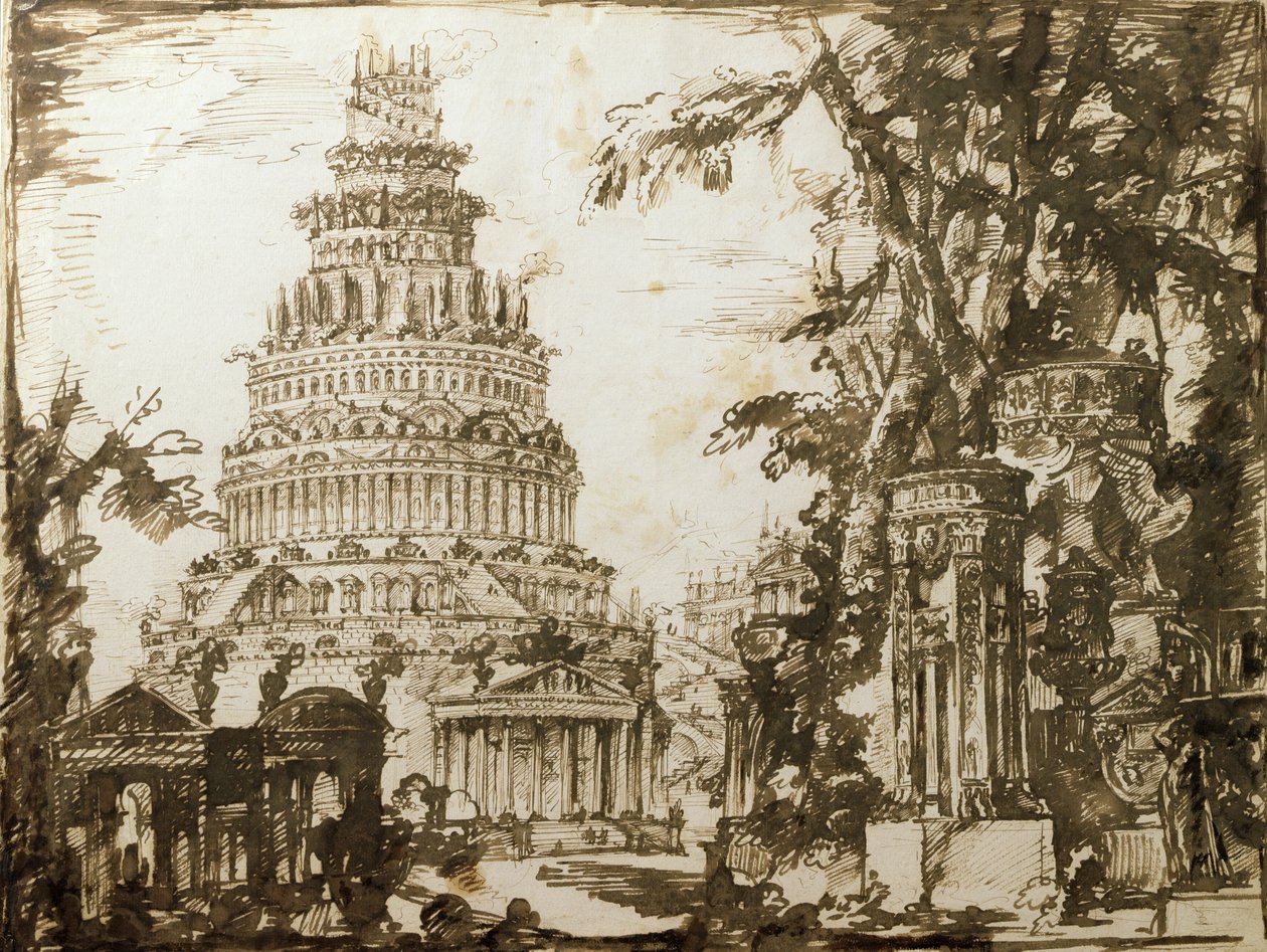 Neo-classical Structures by Giovanni-Battista Piranesi